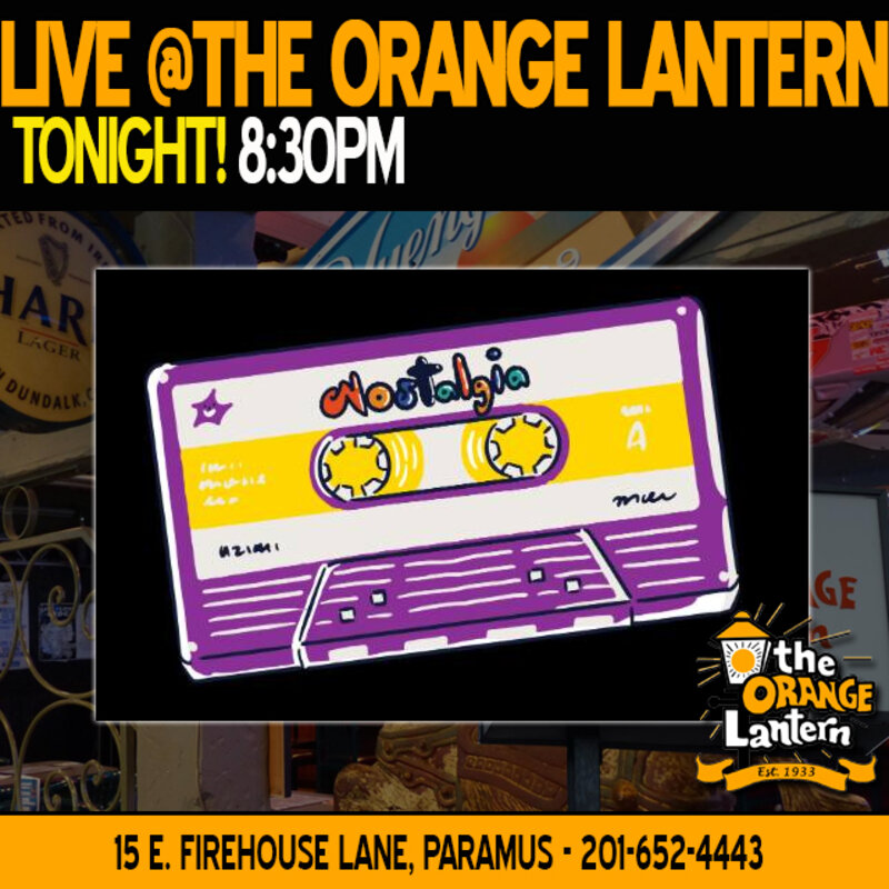 Events Entertainment - The Orange Lantern - Paramus NJ